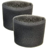 HQRP 2 Foam Filter Sleeves for Shop-Vac 500M, 500X, 5010, 5015, 5020 ...