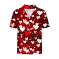 Aellinatey Women's 2 Piece Pajama Sets Love Heart Print Lightweight ...