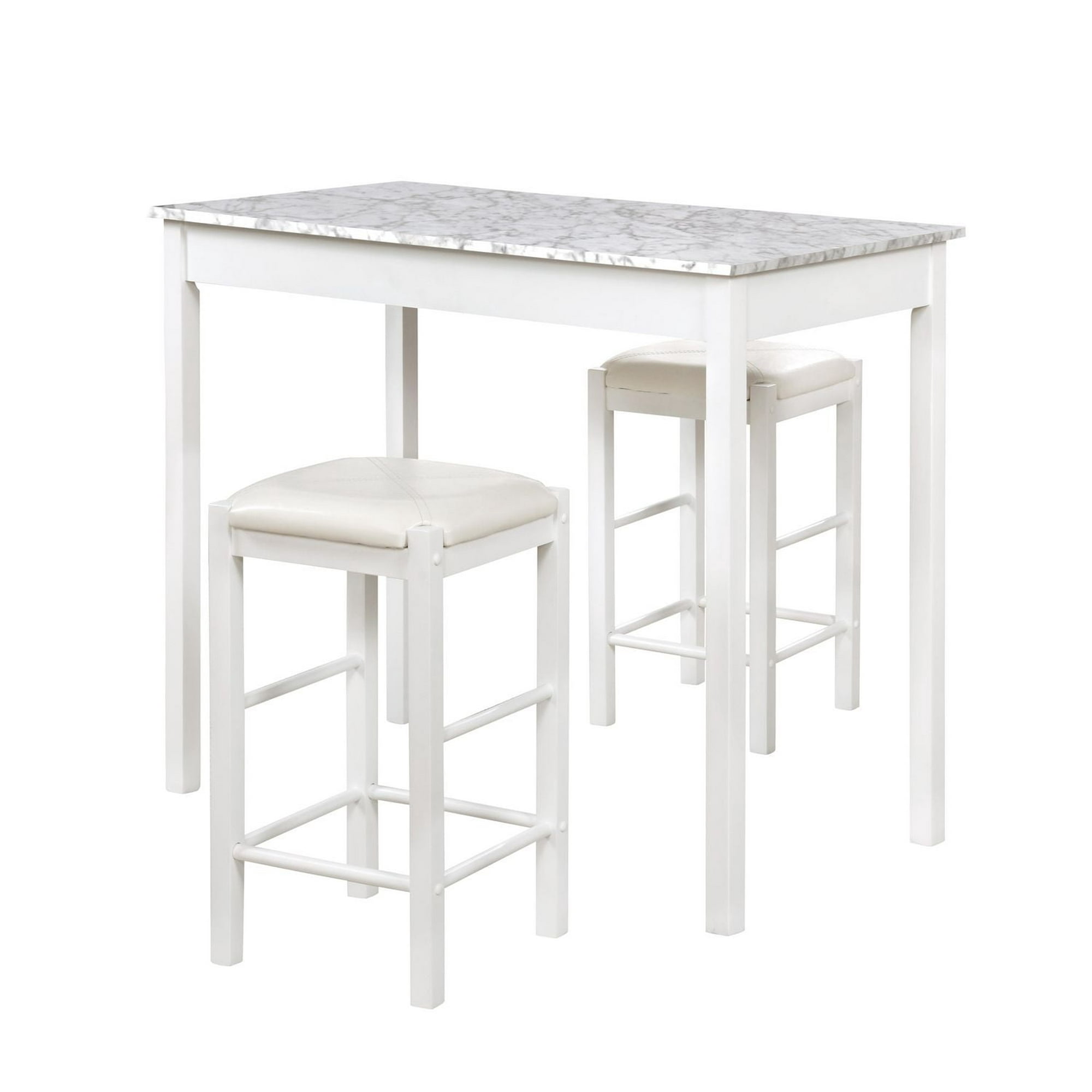Click here for Linon Hampton Three-Piece Faux Marble Tavern Set... prices