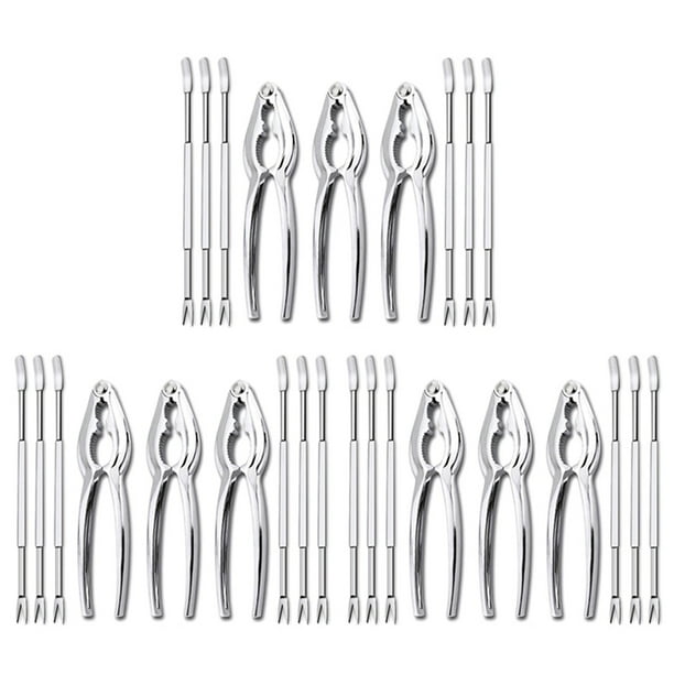 Seafood Crackers Tools Nutcrackers Set, Crab Nut Lobster Opener ...