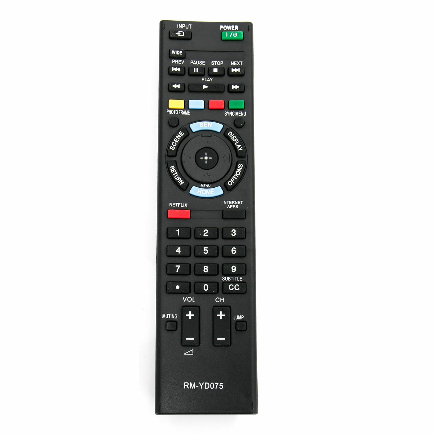 New RM-YD075 Remote for Sony Bravia TV KDL-40EX640 KDL-46EX640 KDL ...