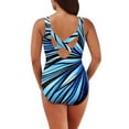 Women's Plus Size Tummy Control Swimwear One Piece Swimsuit Slimming ...