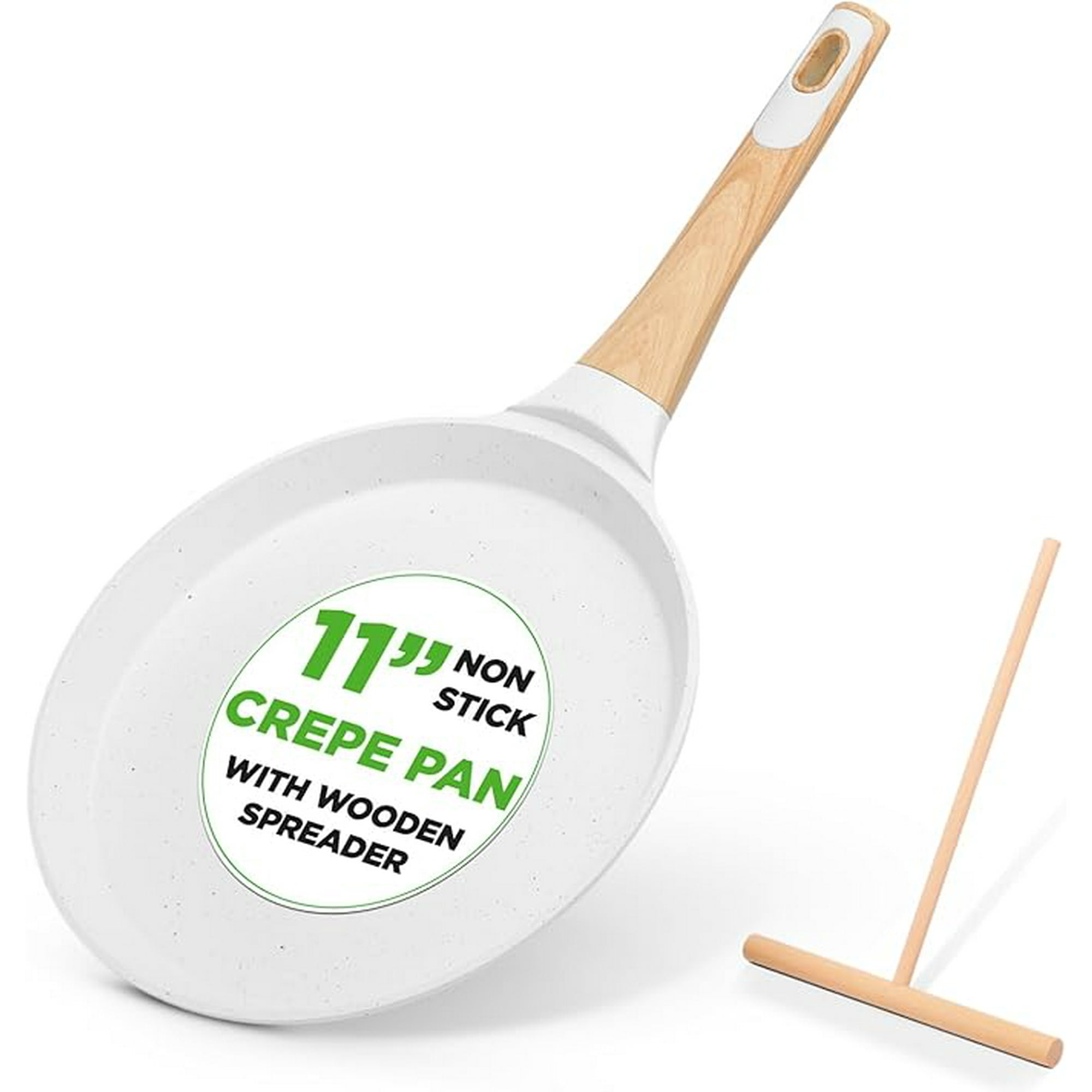 Click here for Nutrichef 11 Non-Stick Crepe Pan With Wooden Sprea... prices