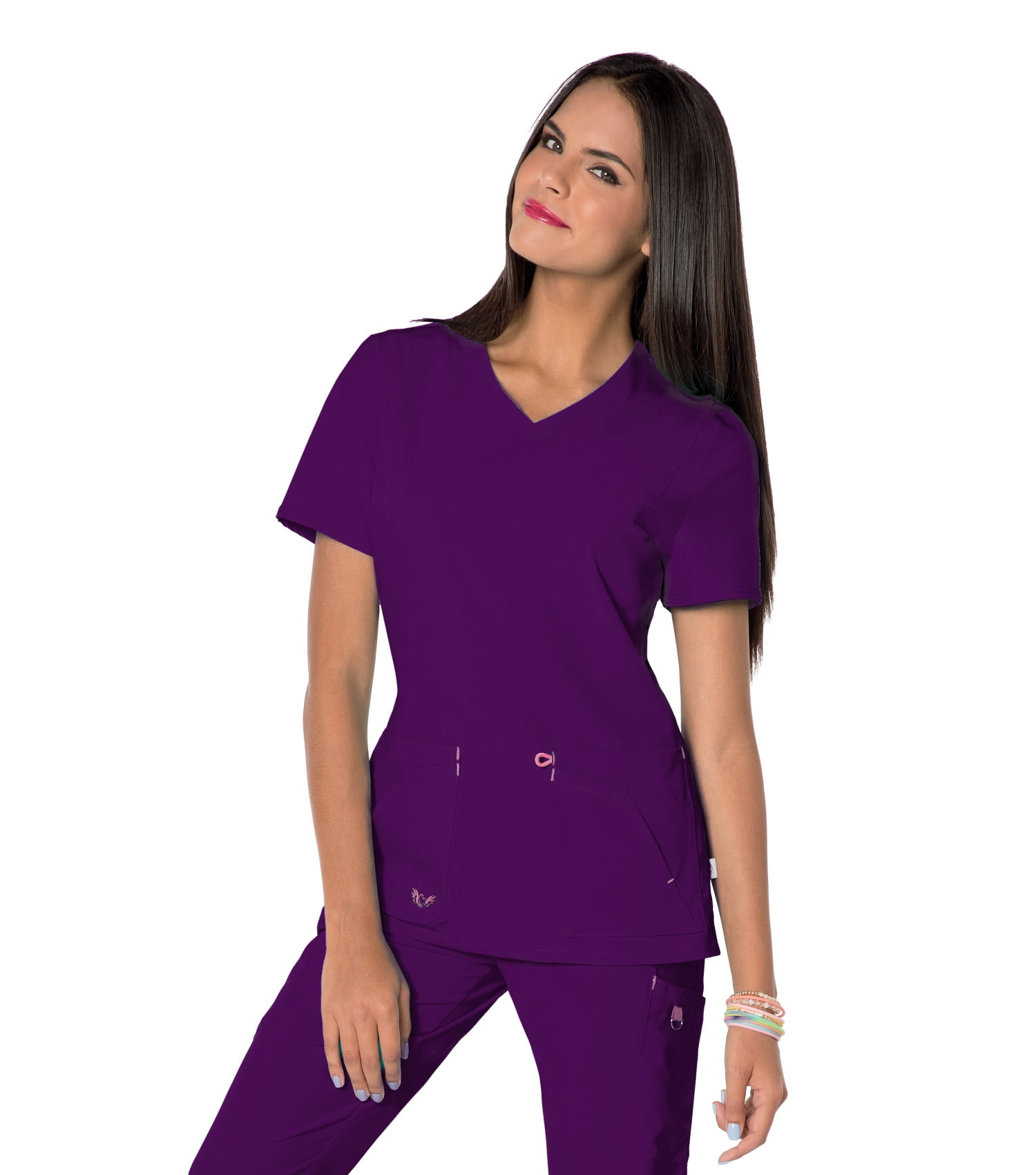 Smitten Smitten Miracle Scrub Top For Women Contemporary Slim Fit