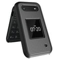 Nokia 2760 & 2780 Flip Phone Case, Slim Hard Shell Protector with Grid ...