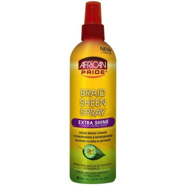 African Royale BRX Braid and Extensions Moisturizing Sheen Hair Spray ...