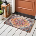 Area Rug 2x3ft Retro Medieval Turkish Tattoos Area Rugs Washable Low ...