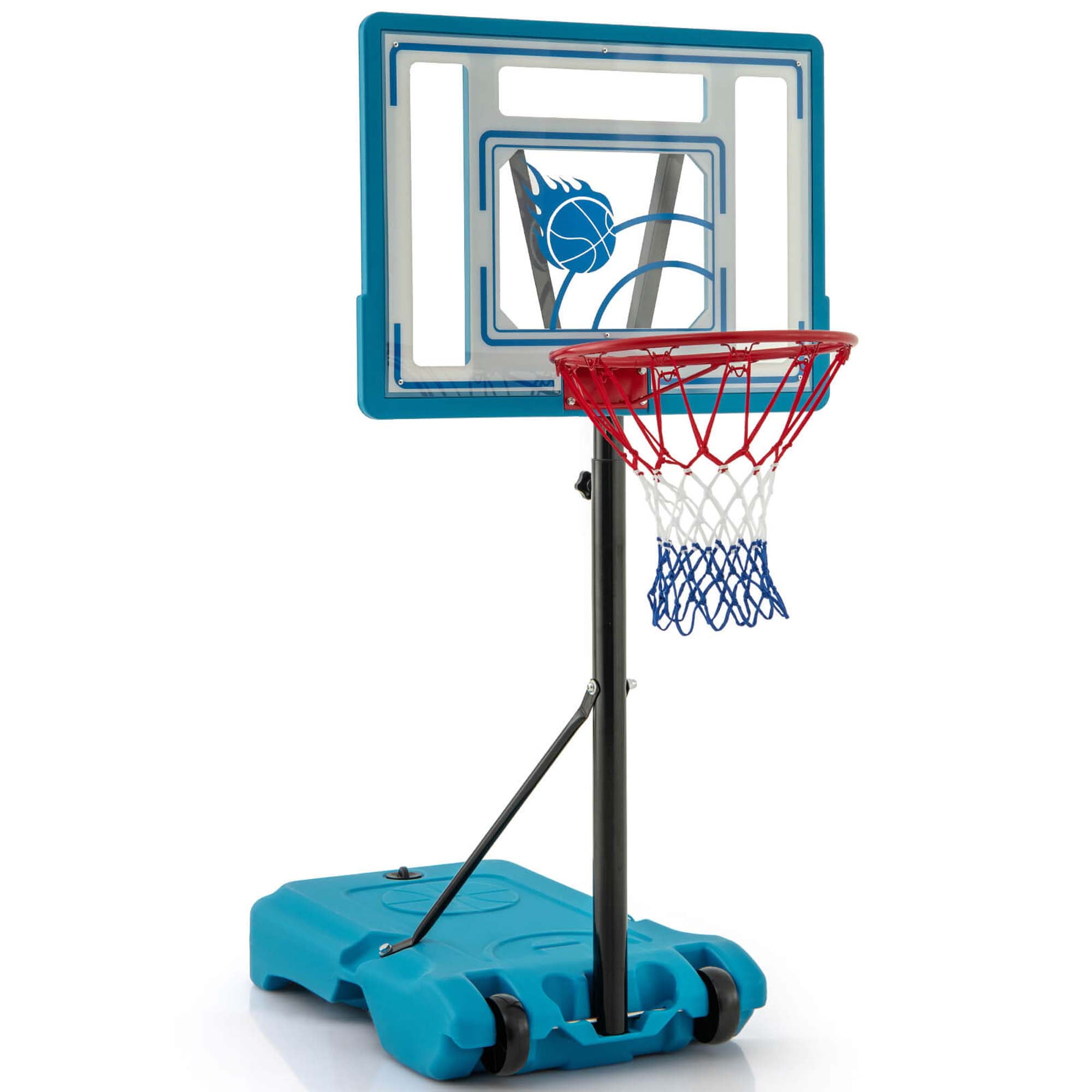 Click here for Costway Pool Basketball Hoop 3.8-4.4 Ft Adjustable... prices