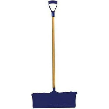Snow Rake Shovel, Snow & Leaf Removal Tool & Pusher Scraper with 24 ...
