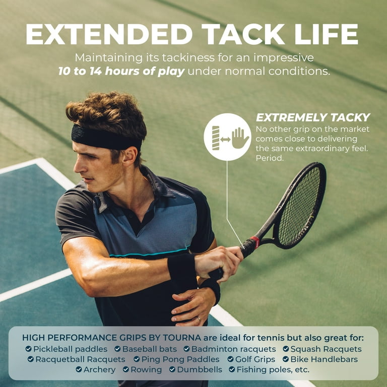 Grip Tennis Adhérent Sur-grip Tourna Tac 30 Sachets - Prise Tacky Pour ...