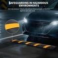 M optimized 6FT Heavy Duty Rubber Speed Bump for Road, 72" Modular ...