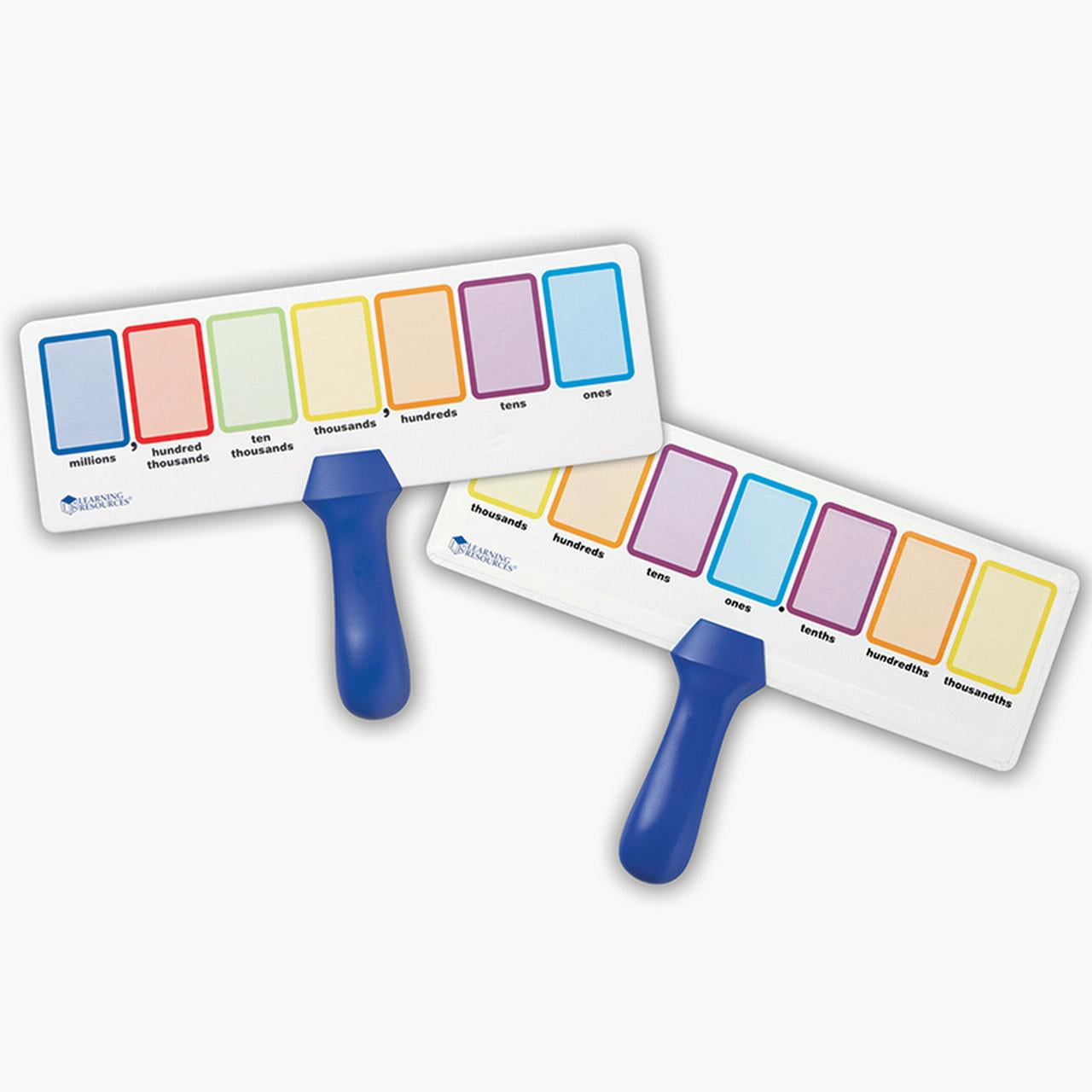 Learning Resources Write And Wipe Place Value Answer Boards - Walmart.com