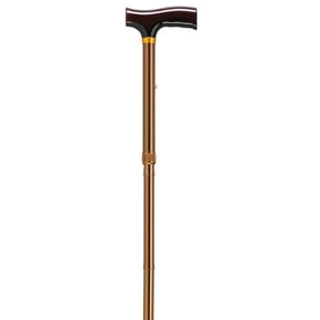 Drive Medical Lightweight Adjustable Folding Cane with T Handle, Black ...