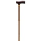 Drive Medical Lightweight Adjustable Folding Cane with T Handle, Bronze ...