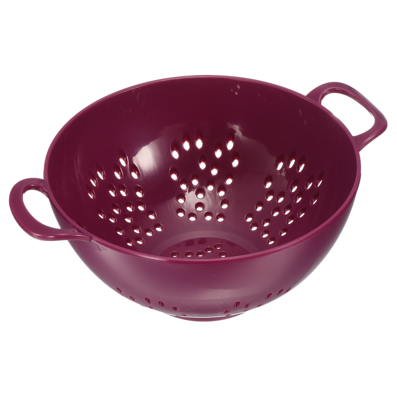 Uxcell Mini Food Colander with Double Handles, Rice Washing Strainer ...