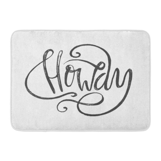 SIDONKU Rodeo Howdy Slang Lettering Greeting Words Border Cowboy ...