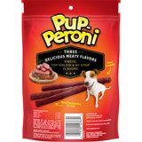 Pup-Peroni Beef Snacks, Triple Steak Flavor Dog Treats, 5.6-Ounce Bag ...