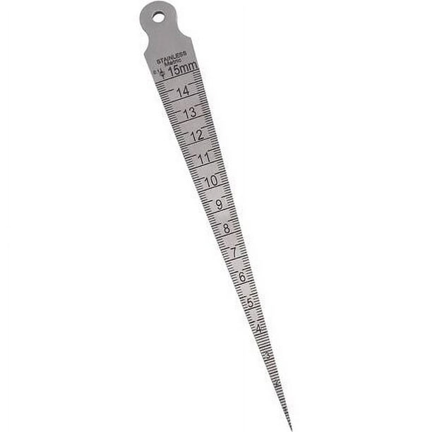 Calibre de bisel para nieve de 1 a 15 mm, calibre de espesores métrico ...