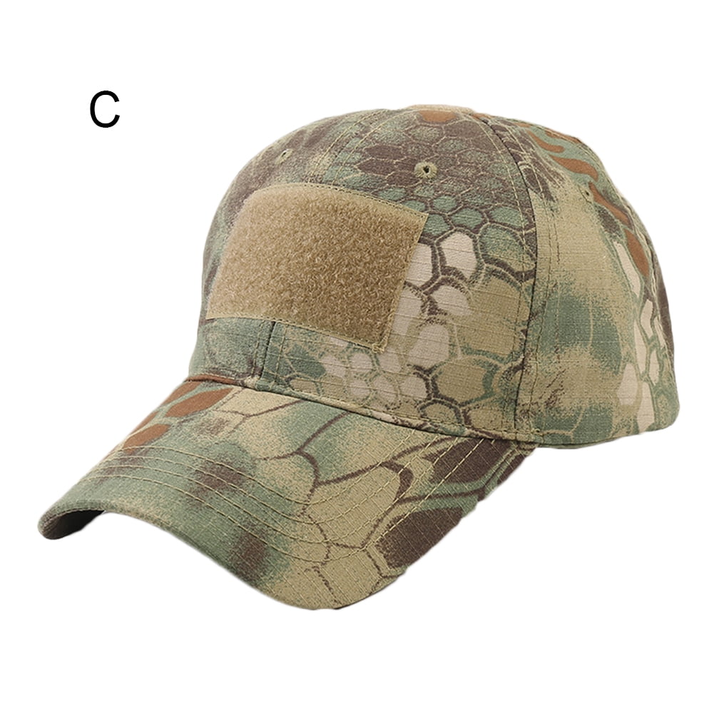 Men Fashion Camouflage Snake Anti Sun Baseball Cap Outdoor Cycling ...