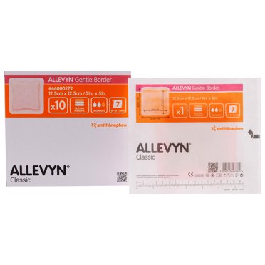 Smith and Nephew Allevyn Life Large Wound Foam Adhesive Dressings 6 3/4 ...