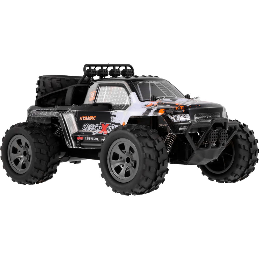 KY-1886A 1/18 2WD Big Wheel RC Car Off-Road Pickup Truck for Kids ...