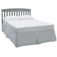 Delta Children Gateway 4-in-1 Convertible Baby Crib, Grey - Walmart.com
