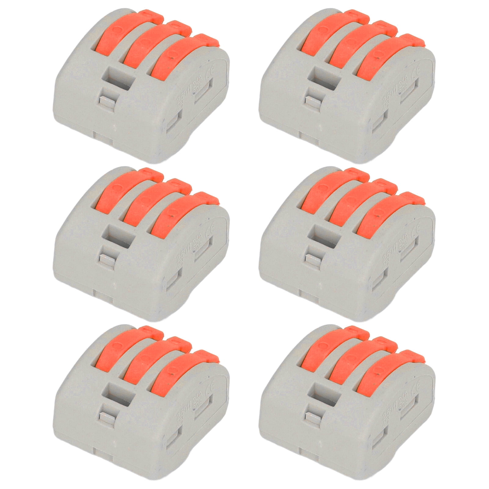 Conector 50 Piezas Conector De Cable De 3 Puertos Bronce PC Cables ...