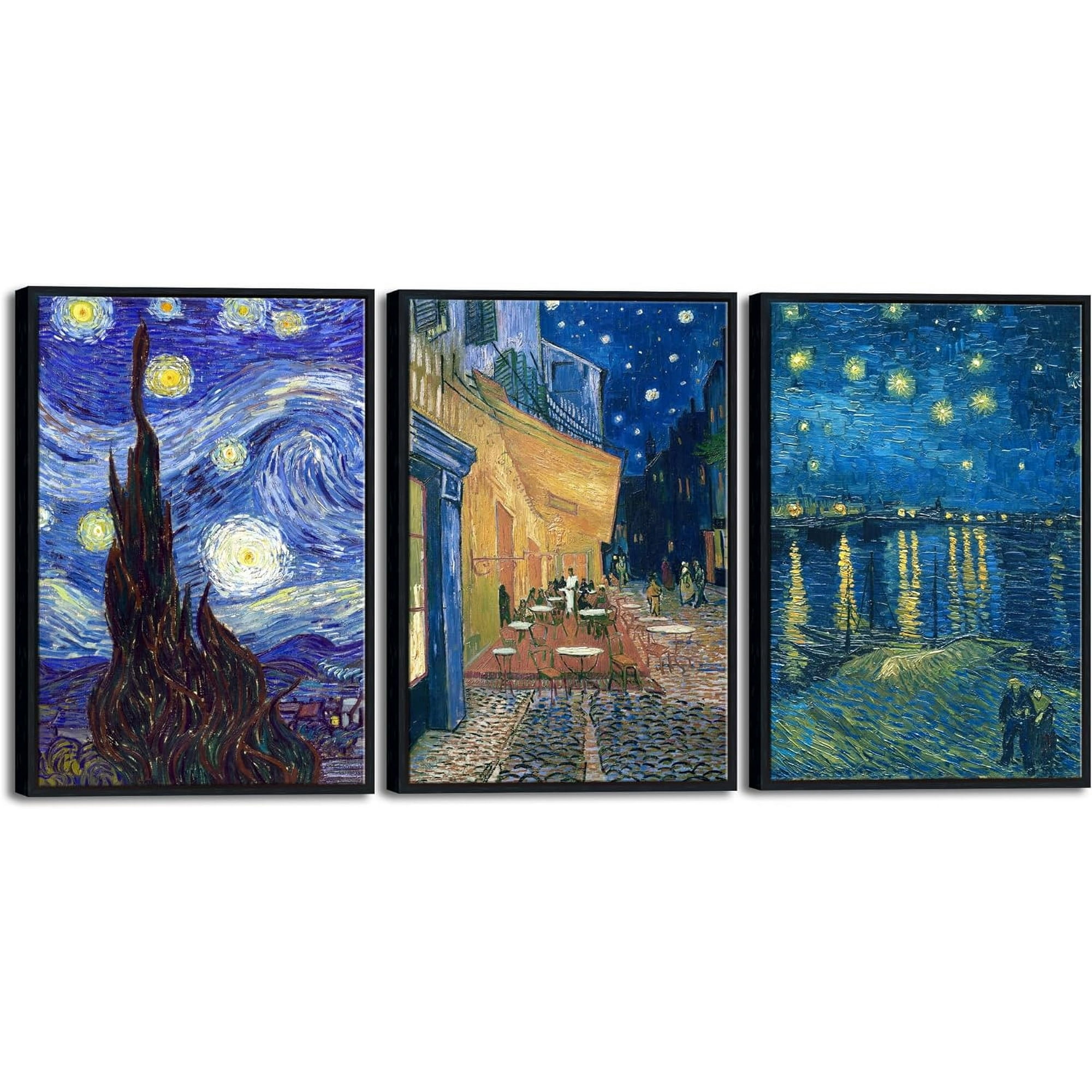 Click here for 51 Media 3 Panels Canvas Prints Of Vincent Van Gog... prices