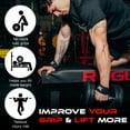 BEAST RAGE Weight Lifting Straps Fitness Padded Cotton Advanced Grips ...