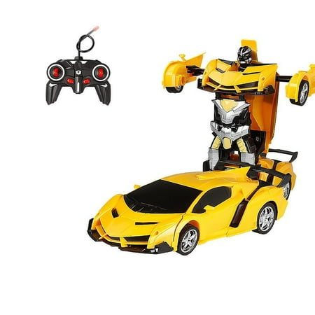 Remote Control Car 2 in 1 Deformation Robot Car Educational Educational ...