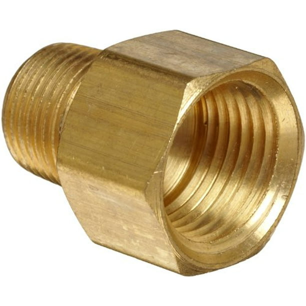 Anderson Metals Brass Pipe Fitting Adapter 1 2 Male Pipe X 1 2