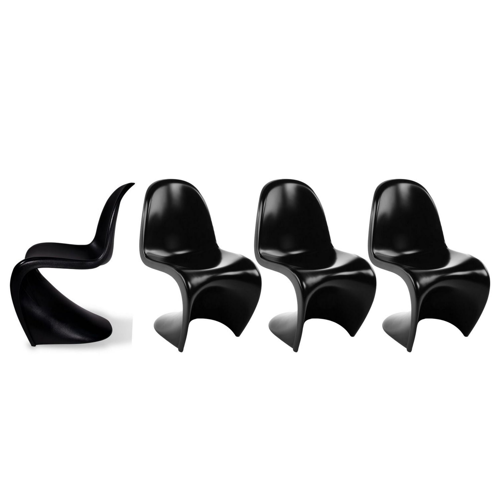 Click here for Heavenly Collection Shinny Plastic Dining Chairs S... prices