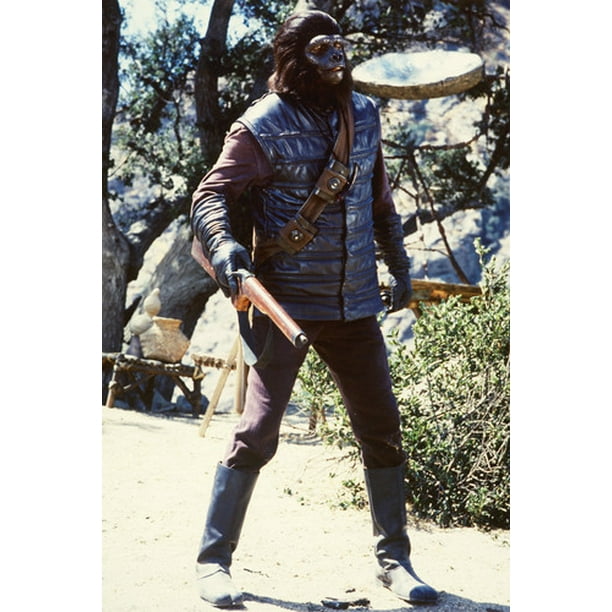 Planet of the Apes 24x36 Poster Tv Series soldier ape with gun ...