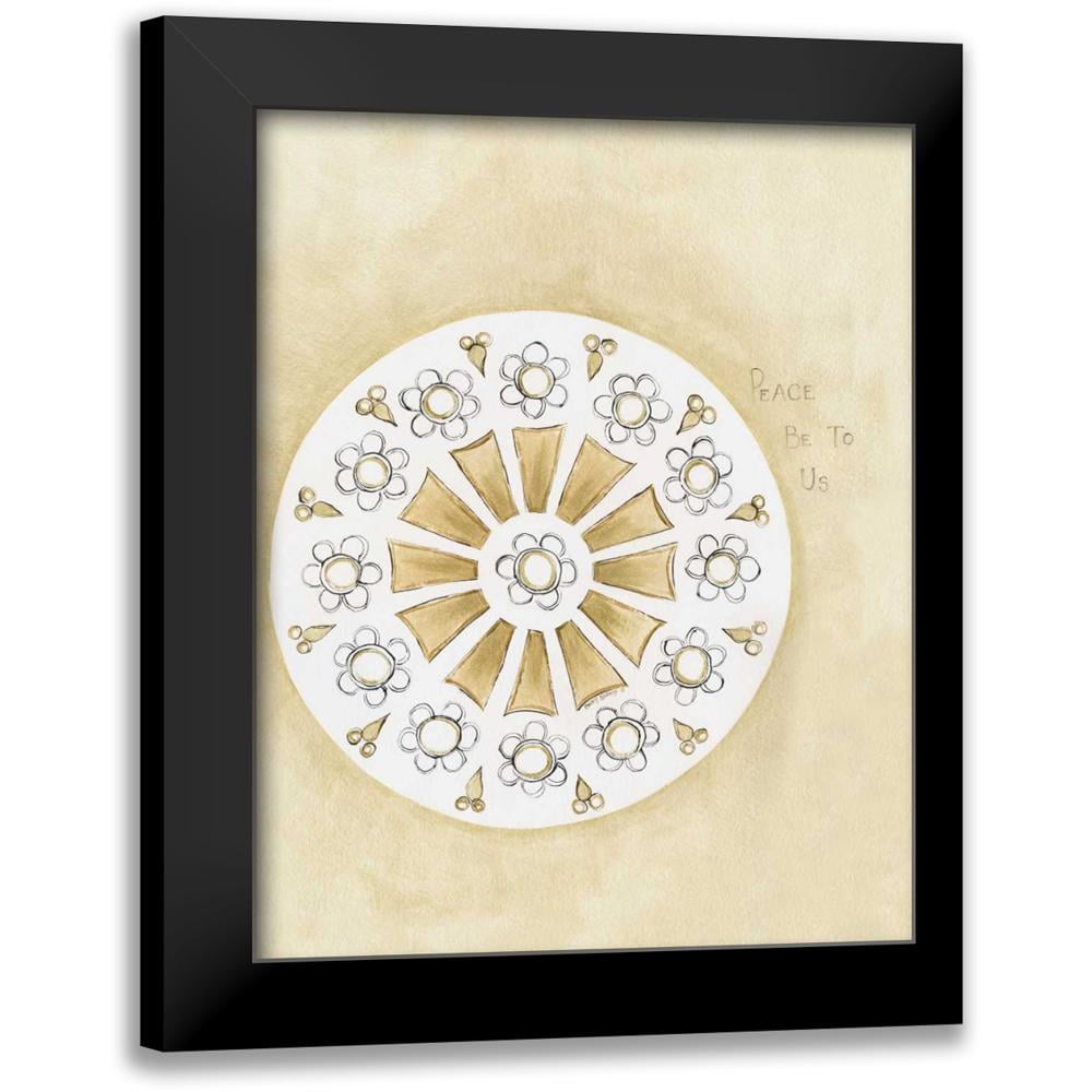 Shamp, Cindy 15x18 Black Modern Framed Museum Art Print Titled - Peace ...