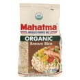 (3 pack) Mahatma Organic 100% Whole Grain Brown Rice 2 lb Bag - Walmart.com