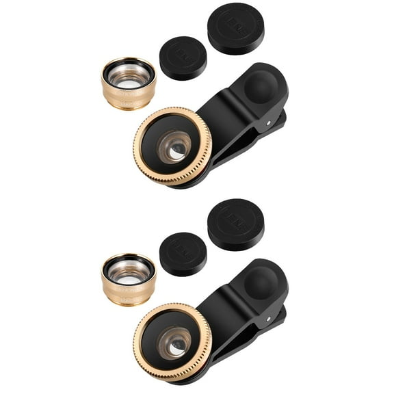 Fairnull 3 in 1 Mobile Phone Camera Fish Eye Macro Super Wide Angle ...