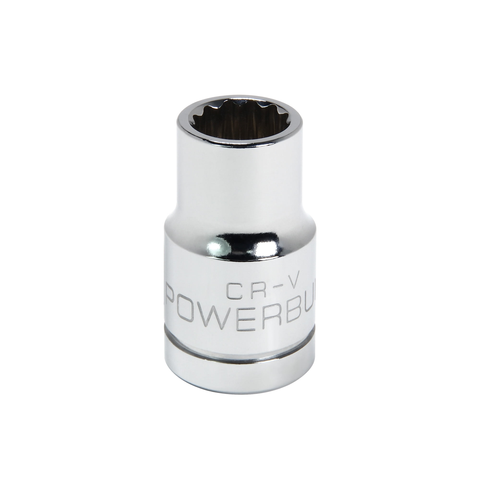 Powerbuilt 1/2 Inch Drive x 12 MM 12 Point Shallow Socket - 642031 ...