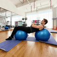 BESTSKY 2026 New Yoga Ball Core Strength Training Pilates Ball ...
