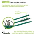 Champion Sports TTGAME Tetherball Tennis: Swingball Outdoor Lawn Game ...