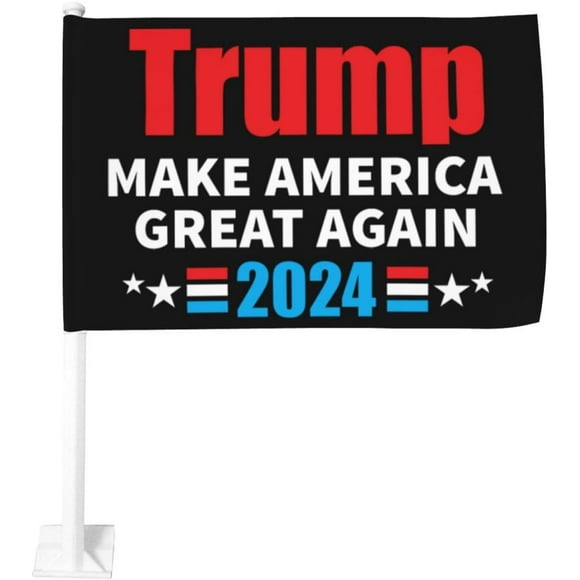 Trump Car Flag