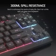 K55 CORE TKL RGB Gaming Keyboard – Tenkeyless, 8-Zone RGB, Quiet ...
