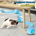 Interactive Cat Toys Ball Fast Rolling on Carpet, Motion Activate Cat ...