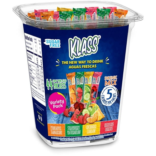 Klass Aguas Frescas Cucumber Limeade, Strawberry Watermelon, Pineapple ...