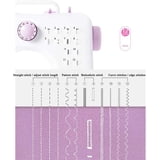 VIFERR Portable Sewing Machine, Mini Electric, 12 Stitches, Easy Use ...