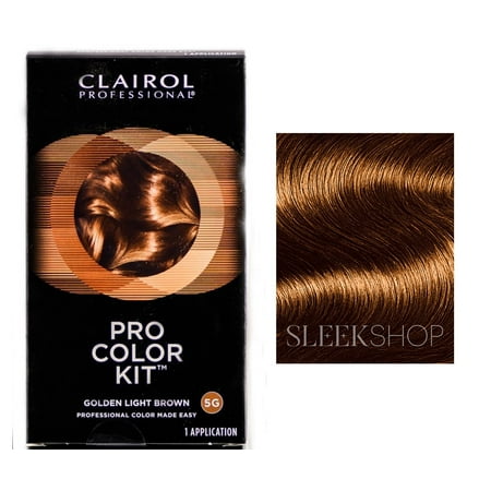 5g Golden Light Brown , Clairol Professional Pro Color Kit 1 ...