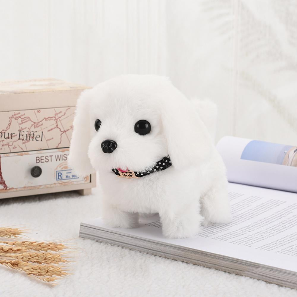 FYCONE Cute Walking Pet Barking Dog Electric Toy Soft Gift Plush Dog ...