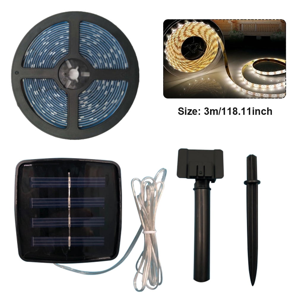 Click here for Iuyypu Led Strip Light Patio Ribbon Solar Powered... prices