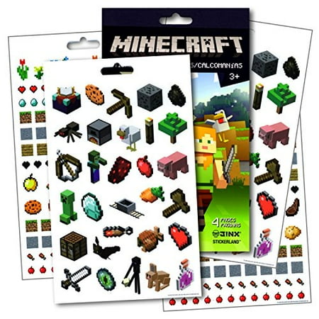 Minecraft Stickers ~ Over 295 Minecraft Fun Stickers | Walmart Canada