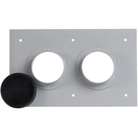 CommScope 4" Two Port Aluminum Entrance Panel - Walmart.com