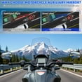Universal Motorcycle Mirrors for Handlebars, Motorcycle Side Mirrors ...